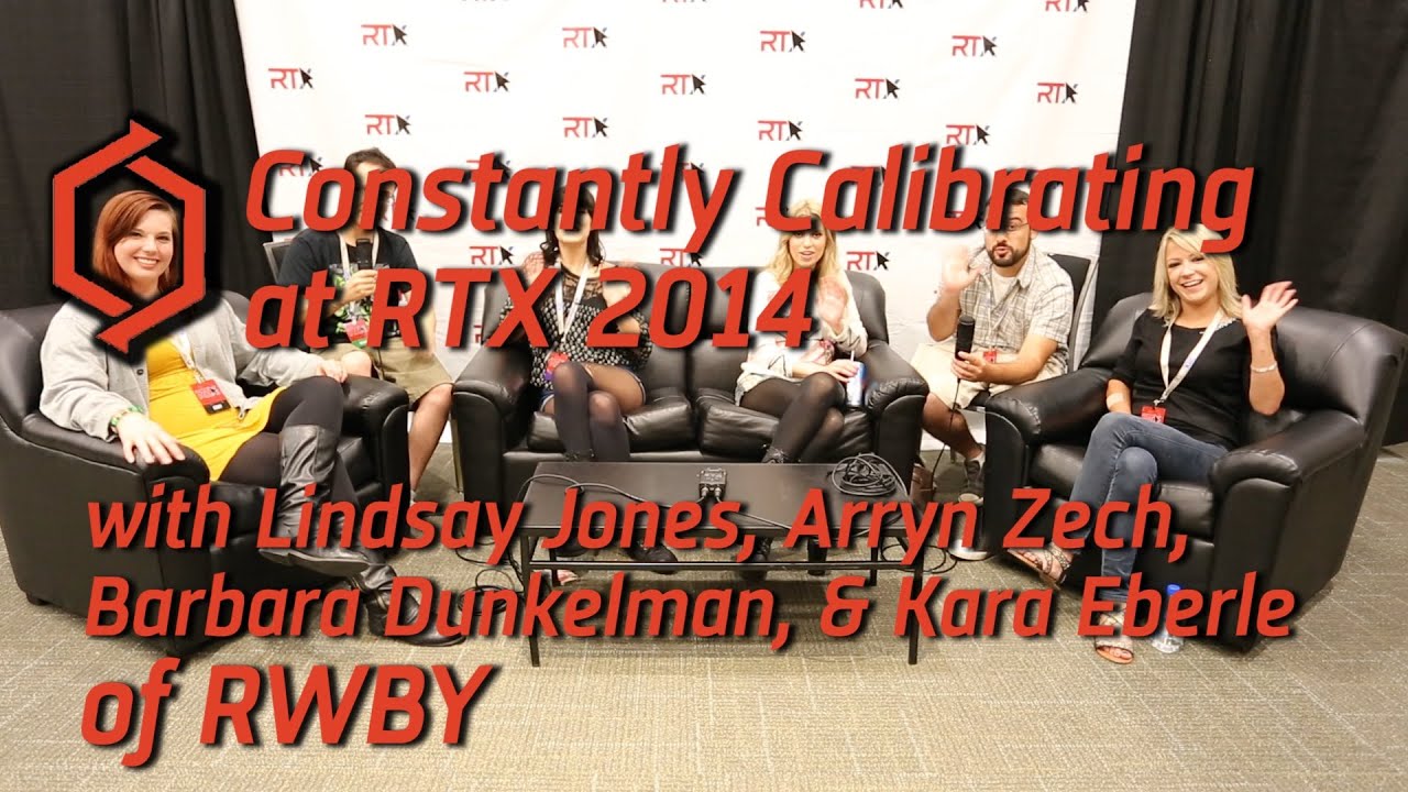 RTX 2014: Interview with RWBY Cast (Lindsay Jones, Arryn Zech, Barbara Dunkelman, Kara Eberle ...