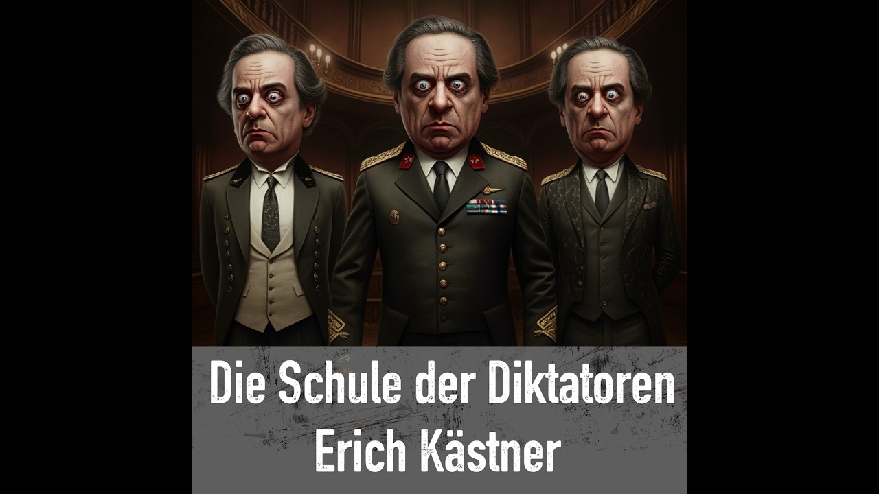 Die Schule der Diktatoren (Erich Kästner) - YouTube