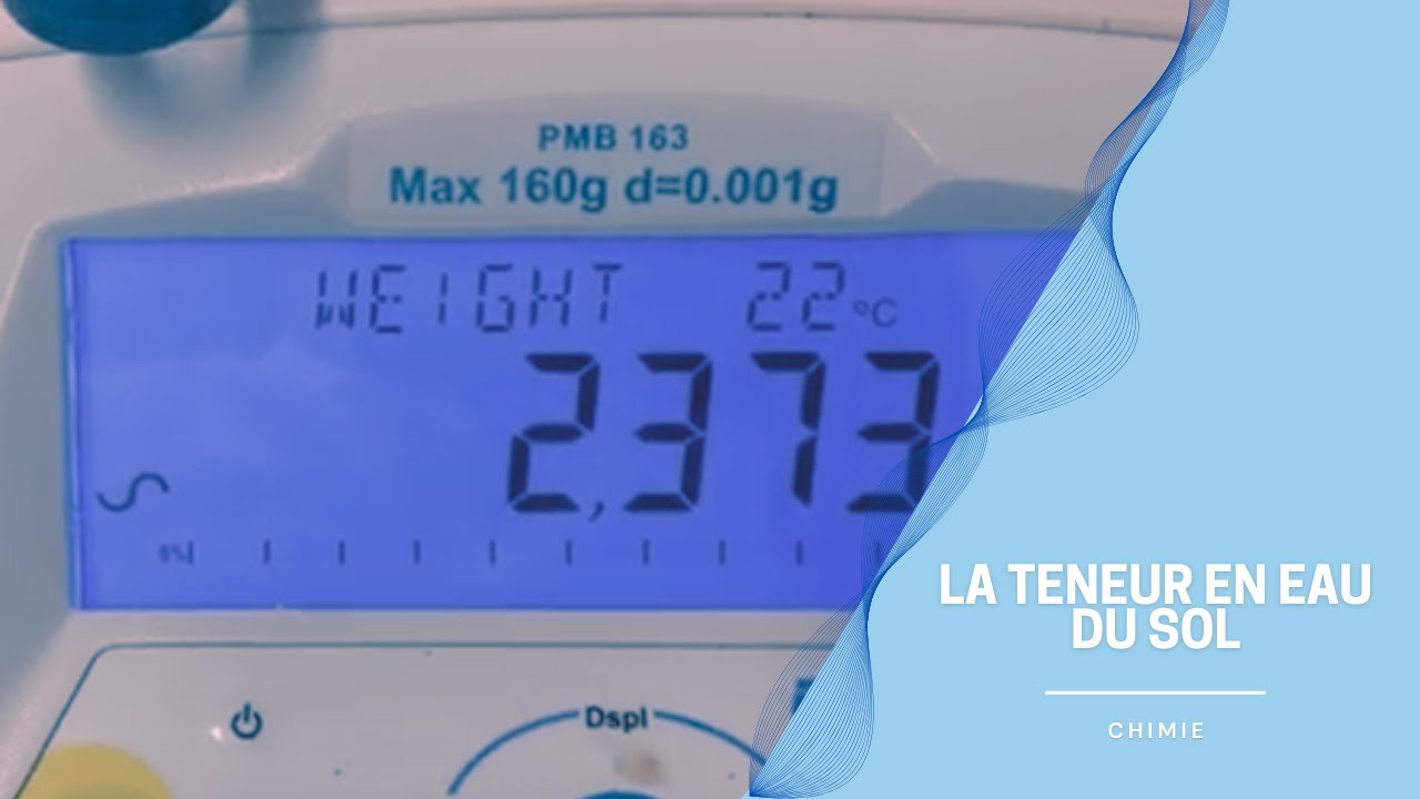 La teneur en eau du sol - YouTube