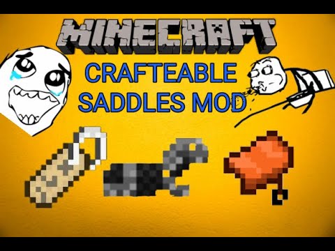 Review Craftable Saddles Mod 1.7.10 ¡Craftea lo Incrafteable ...