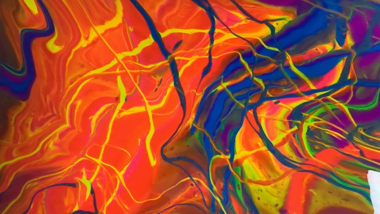 Infinite Loops with Warm and Cool Colors - YouTube