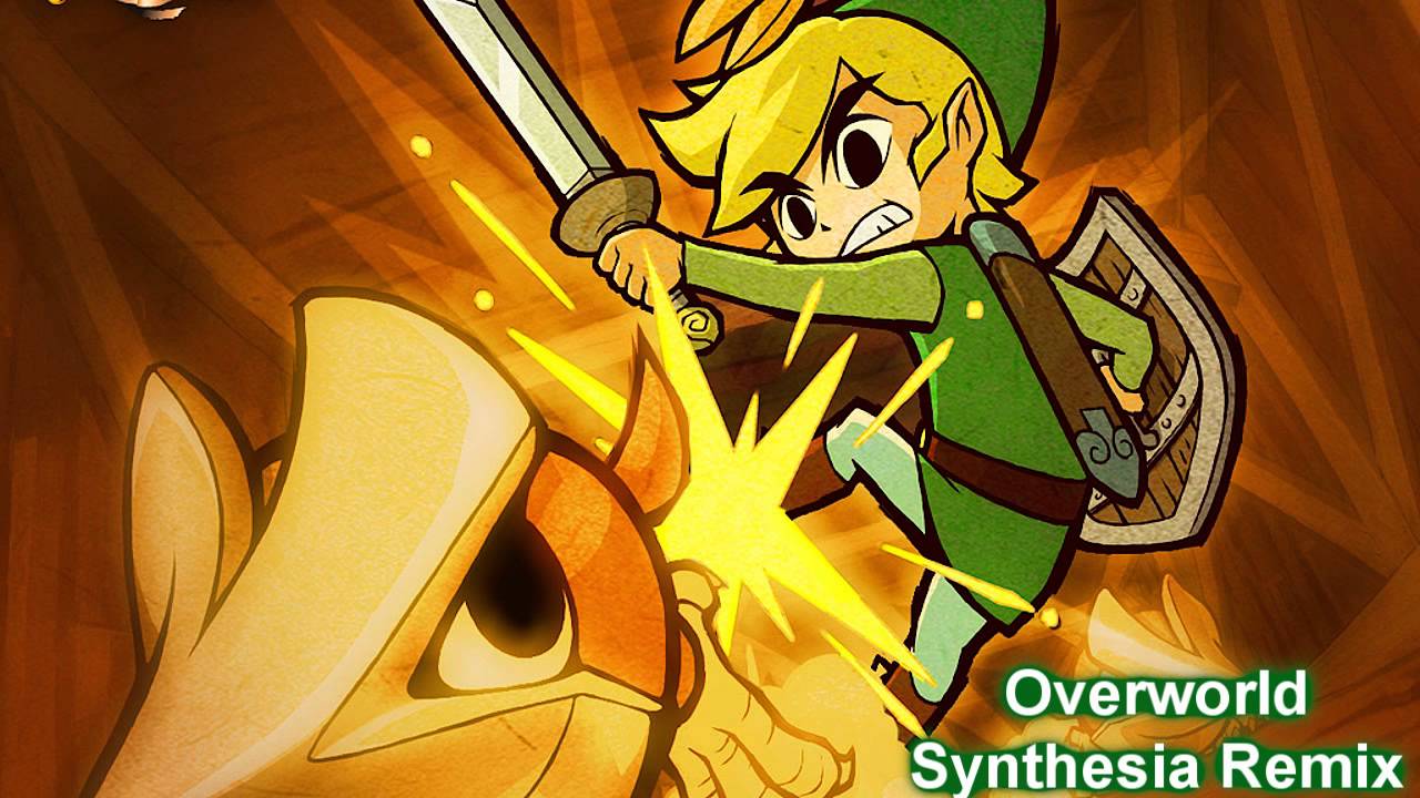 Legend of Zelda Minish Cap Overworld Synthesia Remix - YouTube