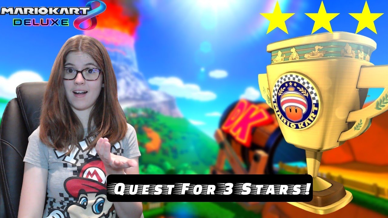150cc Acorn Cup -- Working for 3 Stars! |Mario Kart 8 Deluxe| - YouTube