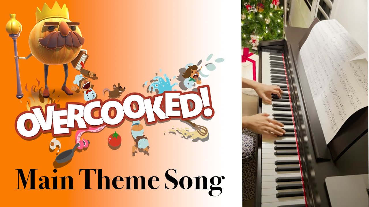 Overcooked 1 Main Theme Song (Piano Cover) - YouTube