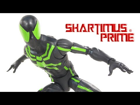 Marvel Legends Series BIG Time No Let Down Spider-Man 12 Inch Dave Wheeler Custom Figure Toy Review