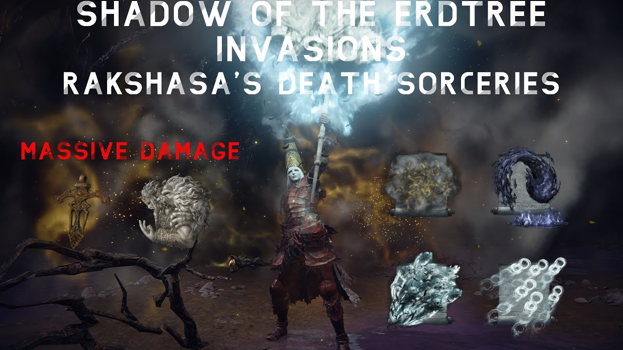 Elden Ring Invasions - Rakshasa's Death Sorcery Build - YouTube