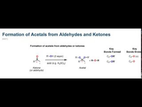 Acetal Formation - YouTube