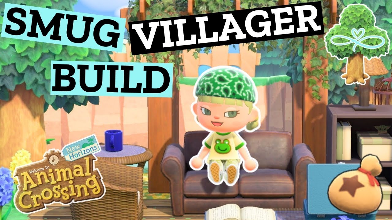 Smug Villager Build | ACNH Forever Island | Animal Crossing New ...
