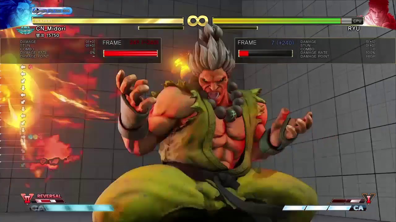 sf5 s4*akuma - YouTube