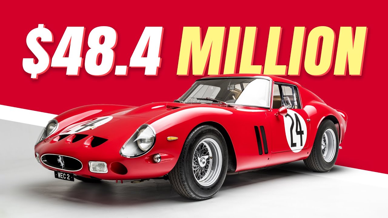 The Most EXPENSIVE Ferrari Sold At Auction - Ferrari 250 GTO - YouTube