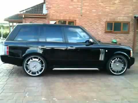 Range Rover Vogue L322 Lowered by www.airmatic-lowering-links.co.uk.mp4 ...