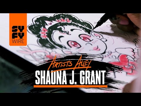 Shauna Grant Sketches Princess Love Pon | SYFY WIRE