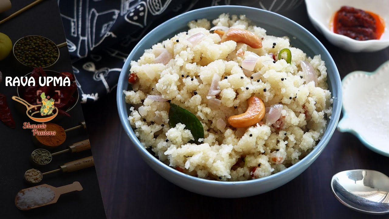 Upma Recipe | Rava Upma Recipe | Perfect Upma Recipe - YouTube