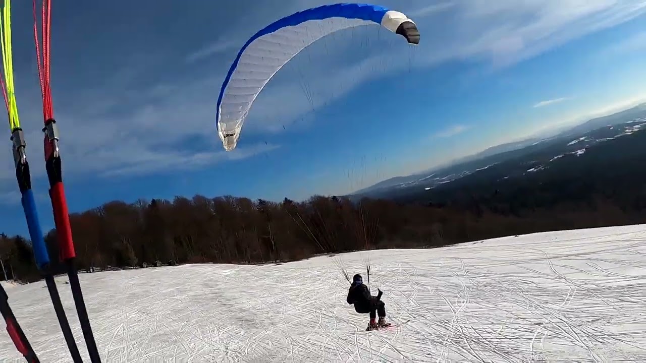 Snowgliding - YouTube