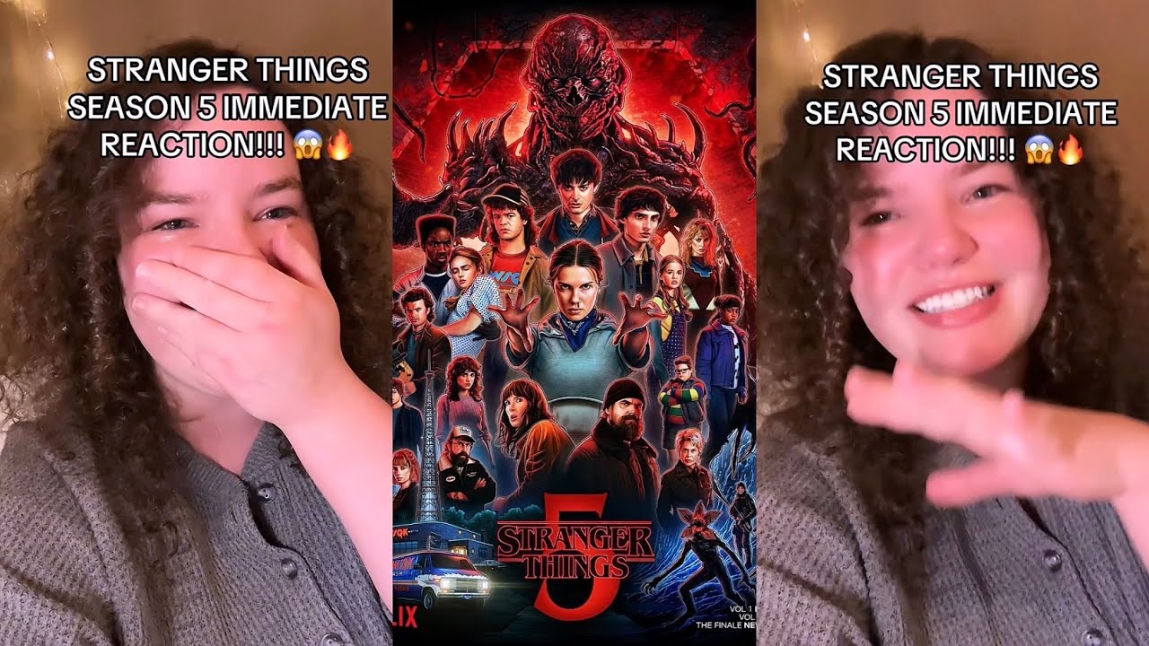 STRANGER THINGS SEASON 5 IMMEDIATE REACTION!!!! 😱🔥☠️ I am SCREAMING ...