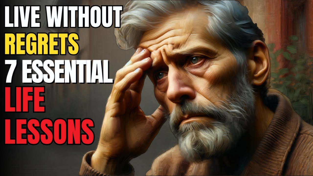 Seven Lessons to Avoid Regrets. Learn them to live fully. - YouTube