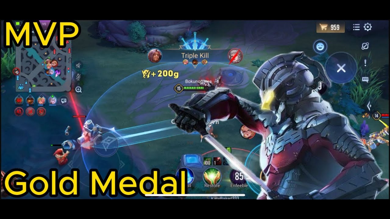 Florentino Pro Gameplay / AOV (arena of valor) / Ultraman / Top Lane ...