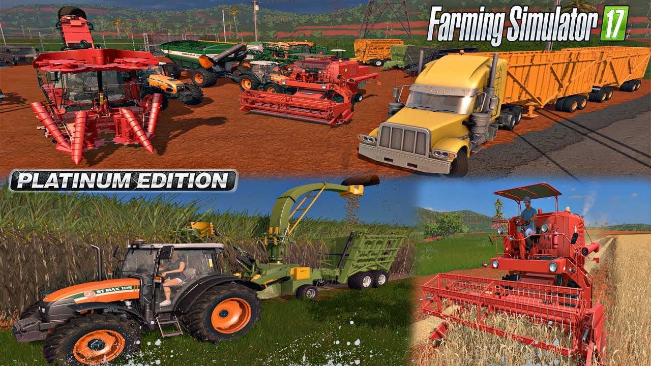 ☆FS 17 ☆DLC Platinum☆ ''Przedstawienie Maszyn i ich Omówienie''☆ - YouTube