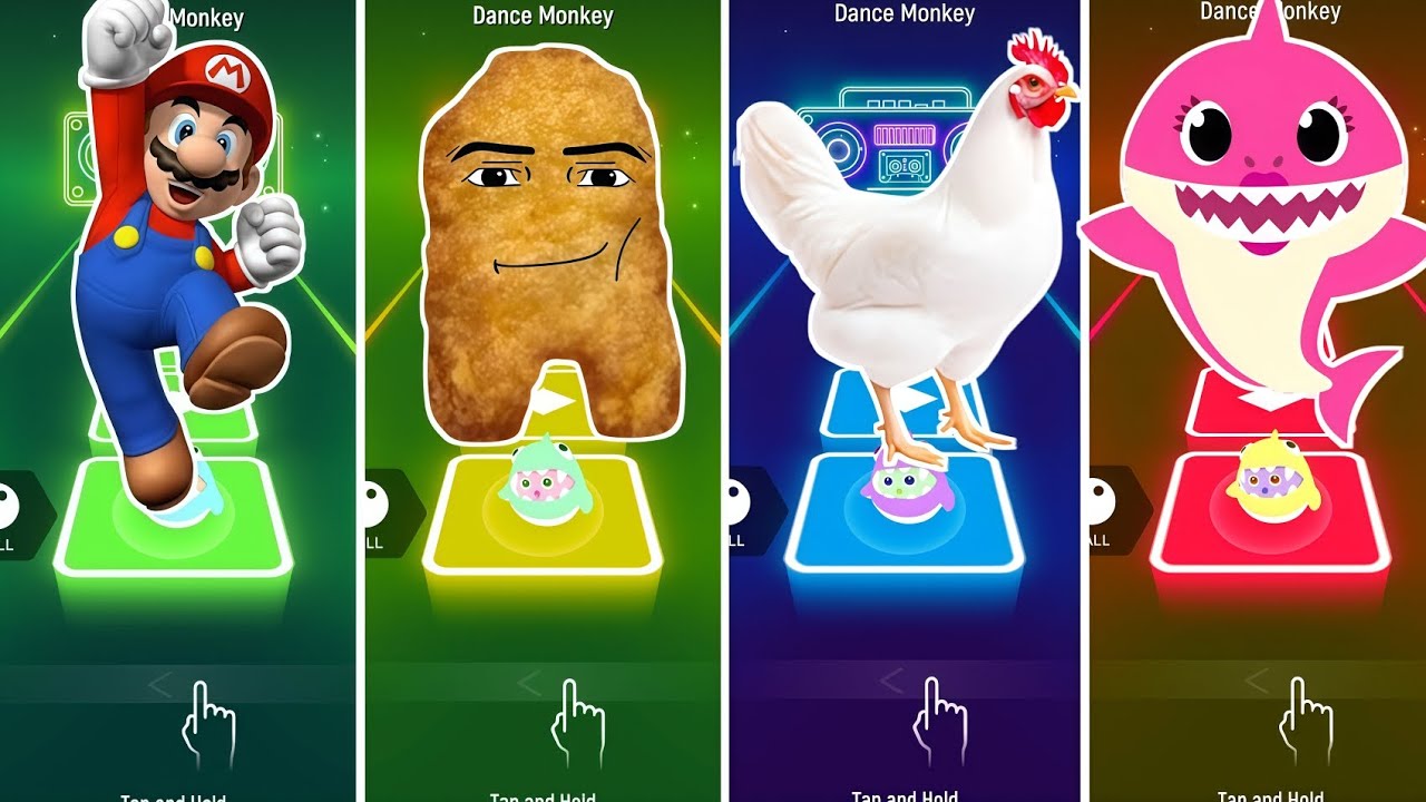 Super Mario 🆚 Gegagedigedagedago 🆚 Chackin 🆚 Baby Shark || Coffin Dance ...