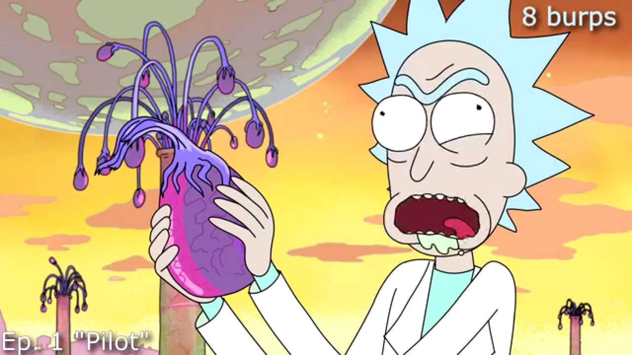 Rick Burps for a Whole First Season - YouTube