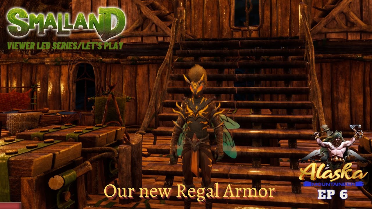 Smalland: Survive the Wilds Let's Play - EP6 Our New Regal Armor - YouTube