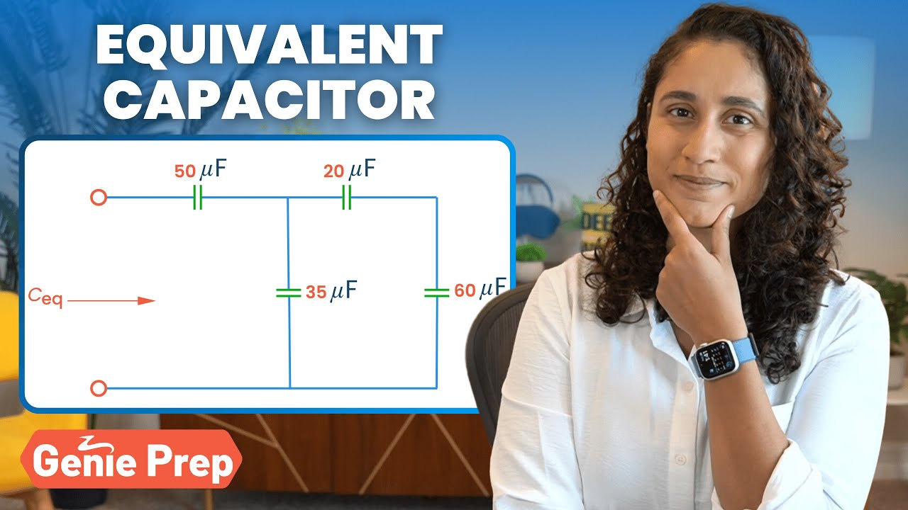 FE Exam Review | Electricity - Equivalent Capacitor - YouTube