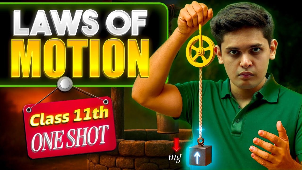 Laws of Motion 🔥 | CLASS 11 Physics | Complete Chapter | NCERT Covered ...