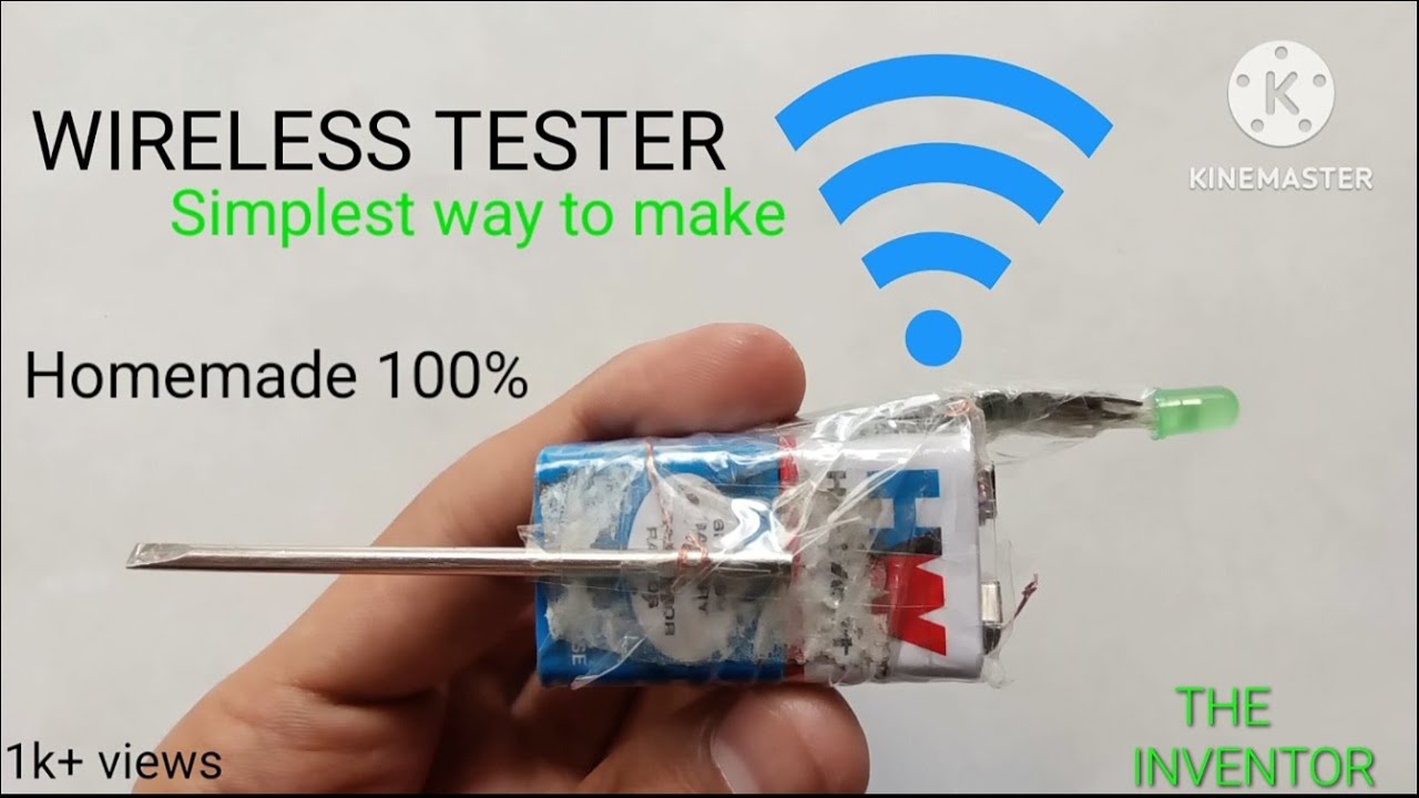 Wireless Light Detector | Multipurpose Wireless Tester make For ...