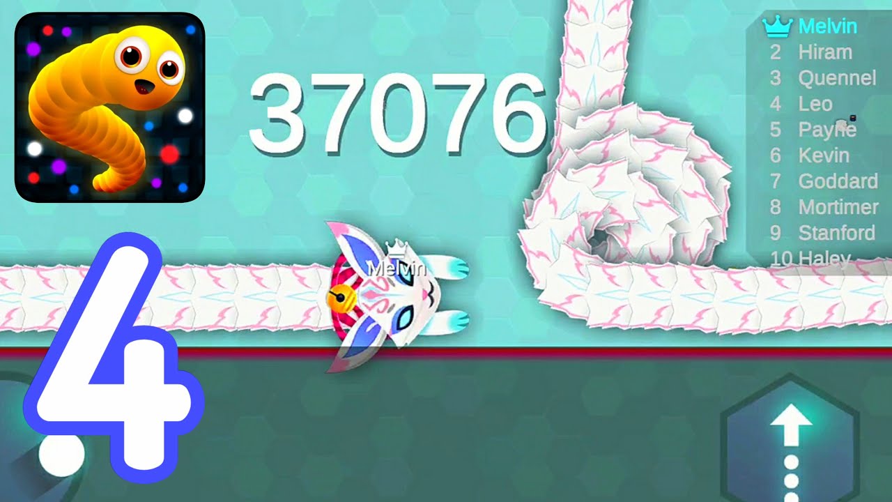 Snack Snake.io-(Gameplay 4)-Rodeando Todo El Mapa - YouTube