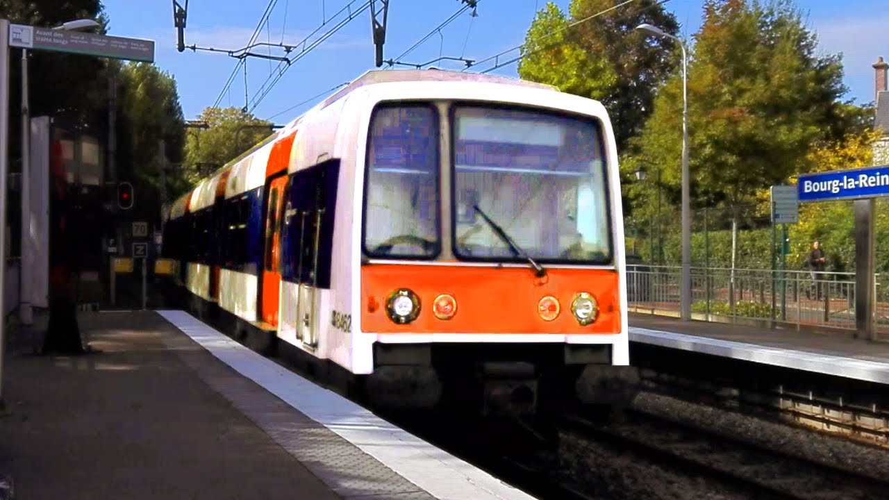 🚉 RATP MI79 + MI84 quittant BOURG-la-REINE (RER Paris) - YouTube