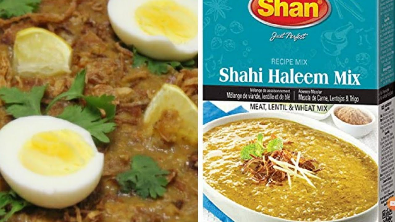 Shan Haleem Mix Recipe||রেডিমিক্স হালিম মিক্স by Lamisa's Kitchen Uk ...