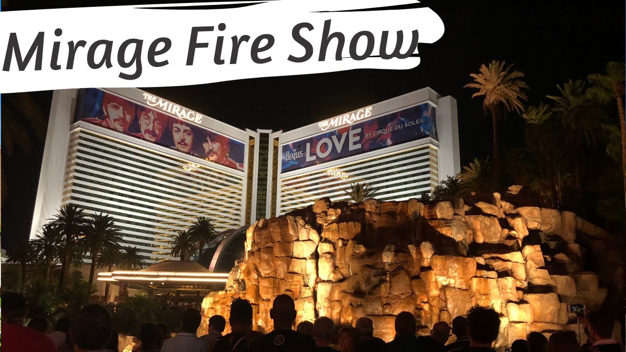 The Mirage Volcanic Fire Show - YouTube