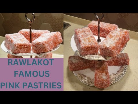 RAWLAKOT FAMOUS PINK PASTRIES | kids favorite | easy steps| best snack ...