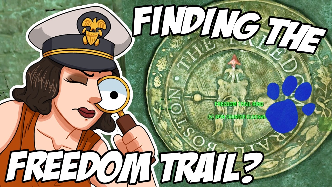 FOLLOWING THE FREEDOM TRAIL IN FALLOUT! - YouTube