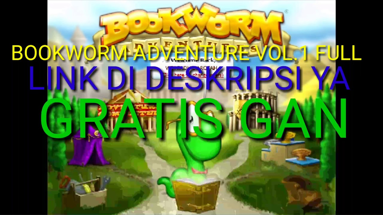 Cara download bookworm adventure volume.1 ful version gratis - YouTube