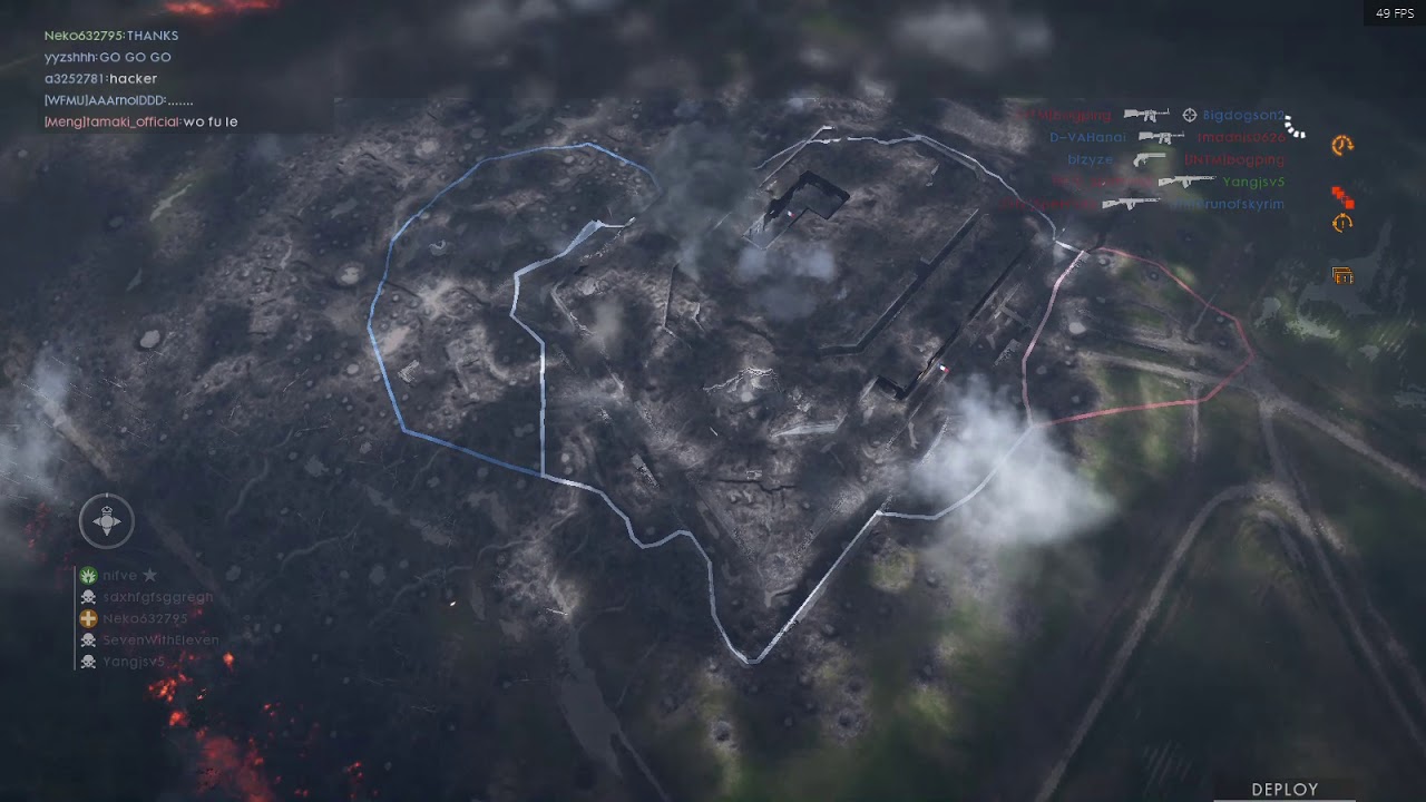 Battlefield 1 Fort de Vaux conquest (no commentary) - YouTube