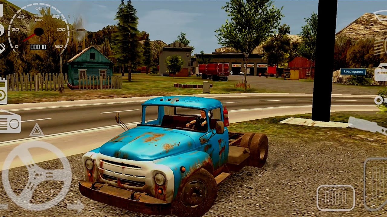 Russian Car Driver - Old Truck In The Town - Android Gameplay - YouTube