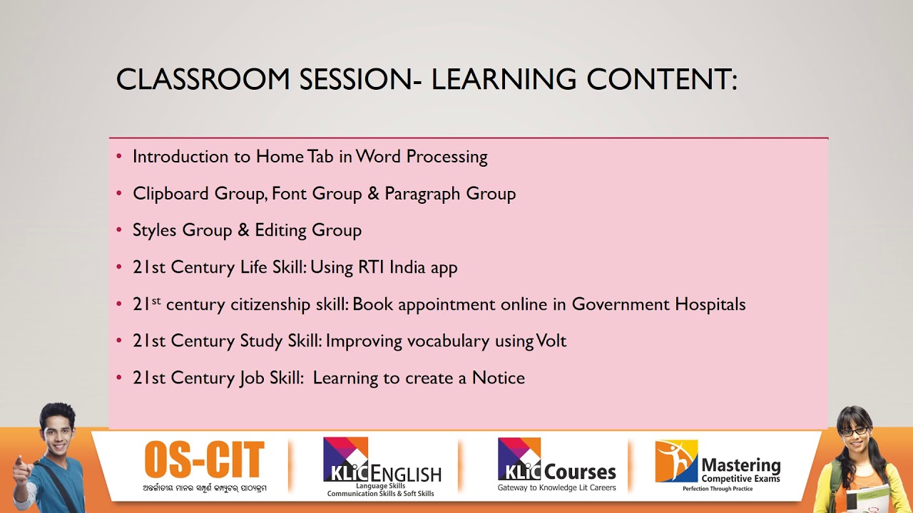 OS-CIT Session 8 Lesson Plan - YouTube