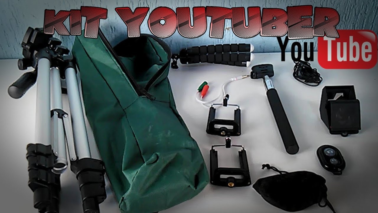 UNBOXING: KIT YOUTUBER! - YouTube