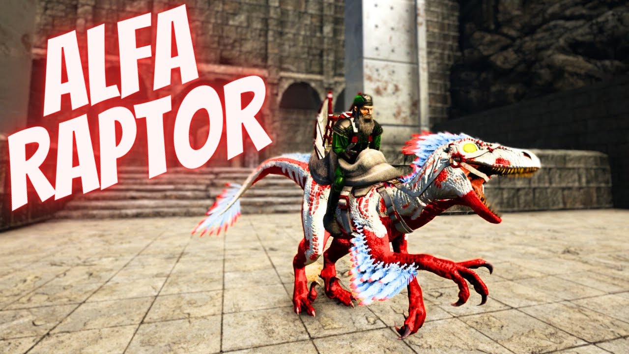 DOMEI UM ALFA RAPTOR MUITO TOP Ep #08 Ark Supreme - YouTube