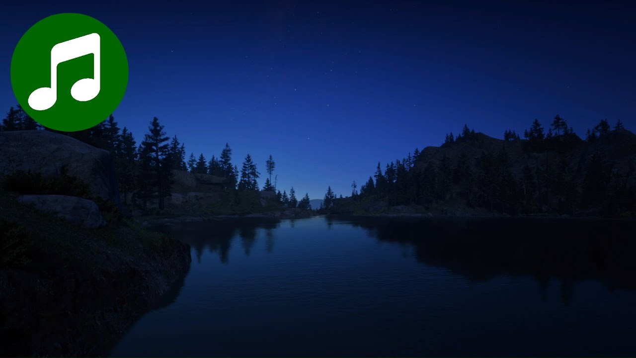 Relaxing RED DEAD REDEMPTION 2 Ambient Music 🎵 Peaceful Lake (RDR2 ...
