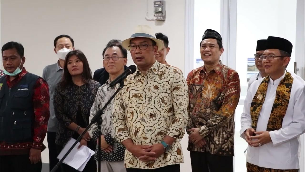 Resmikan TPS3R di Desa Wanajaya, Gubernur Jabar Berharap masalah Sampah di Kab Bekasi dapat ...