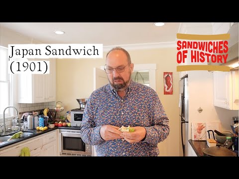 Japan Sandwich (1901) on Sandwiches of History⁣ - YouTube