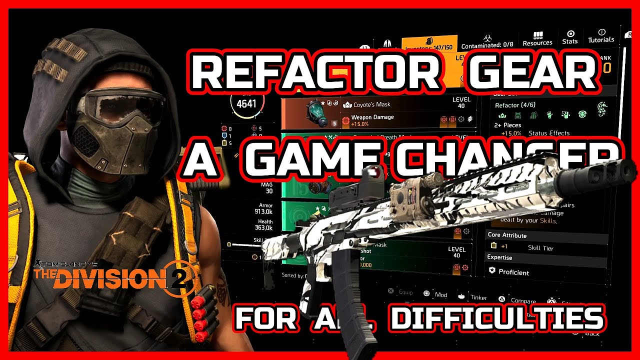 Refactor Gear Set Makes Division 2 Feel Like A New Game Year 6 Season 3 ...