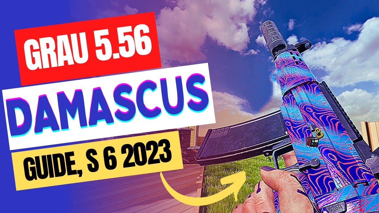 How to get GRAU Damascus [S 6 2023] | COD: Mobile™ - YouTube