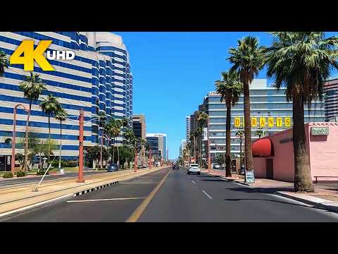 Phoenix Arizona 4K Driving Tour | Southwest Desert City Drive