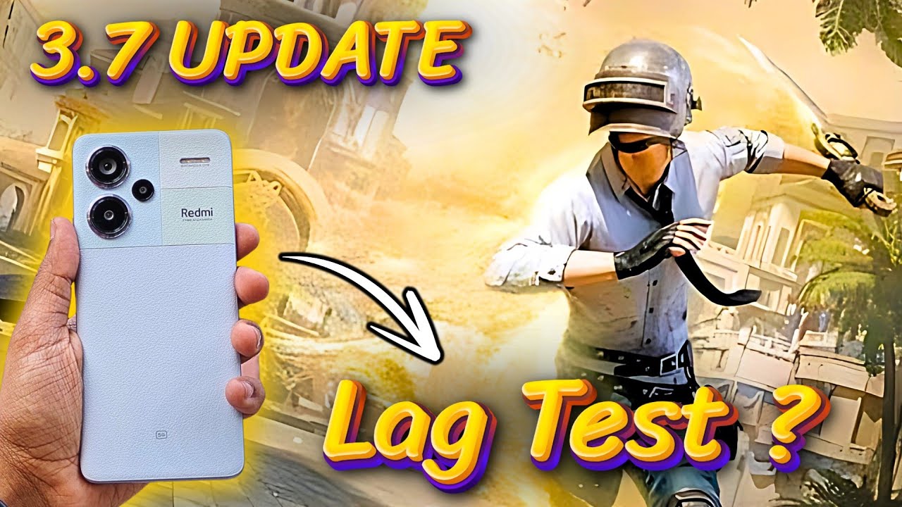 PUBG MOBILE Golden Dynasty 3.7 Update Gameplay Test Redmi Note 13 Pro+ ...