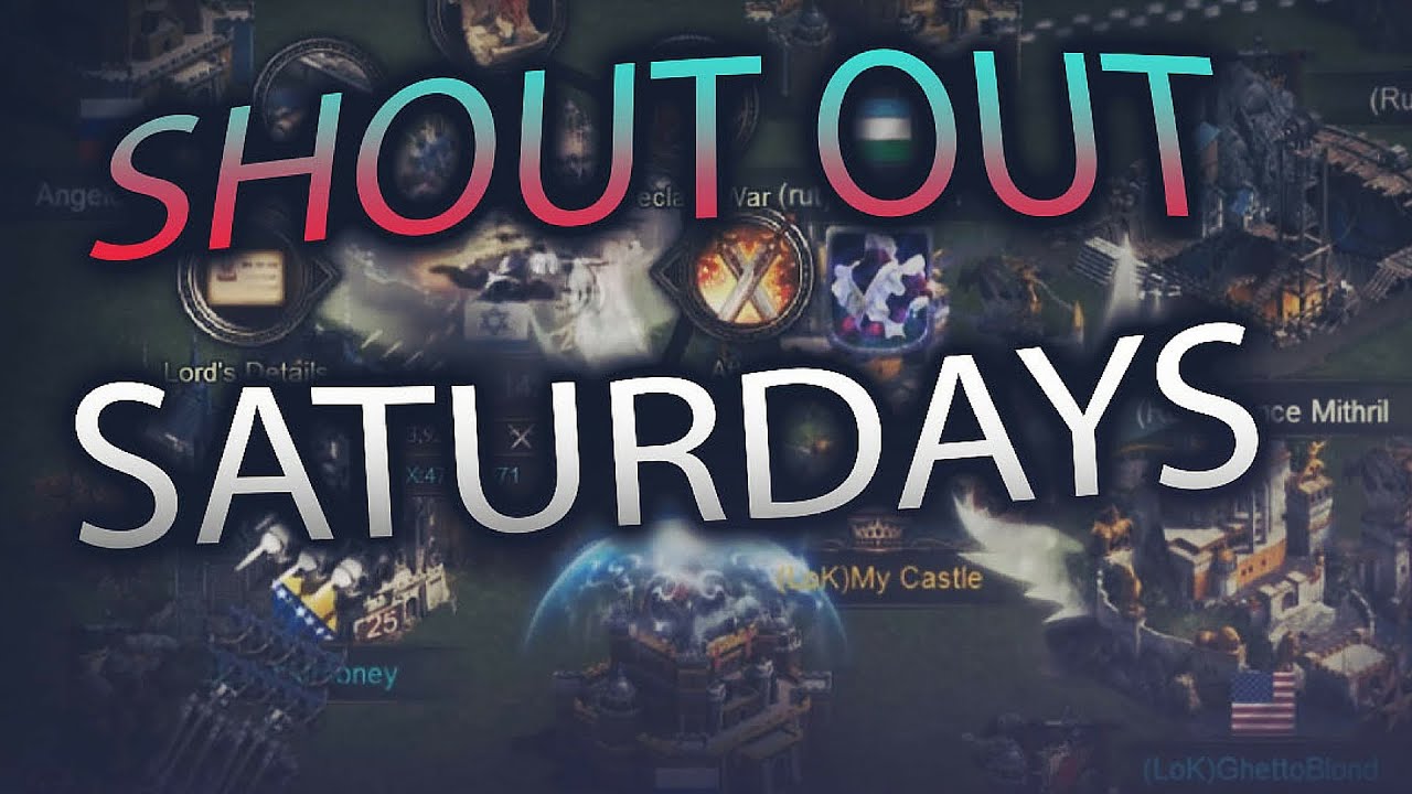SHOUT OUT SATURDAY (2) - YouTube