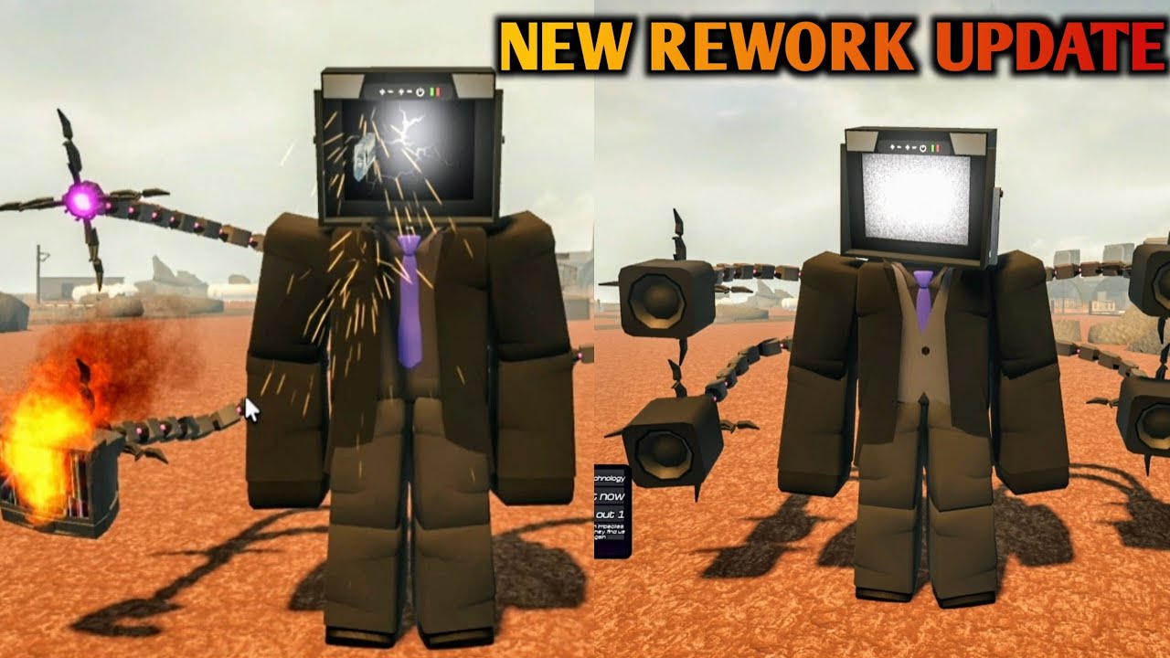 BIG UPDATE - Toilet World Roleplay 2 NEW UTSM REWORK + UTCM REWORK + Large Speakerman + TVMAN ...