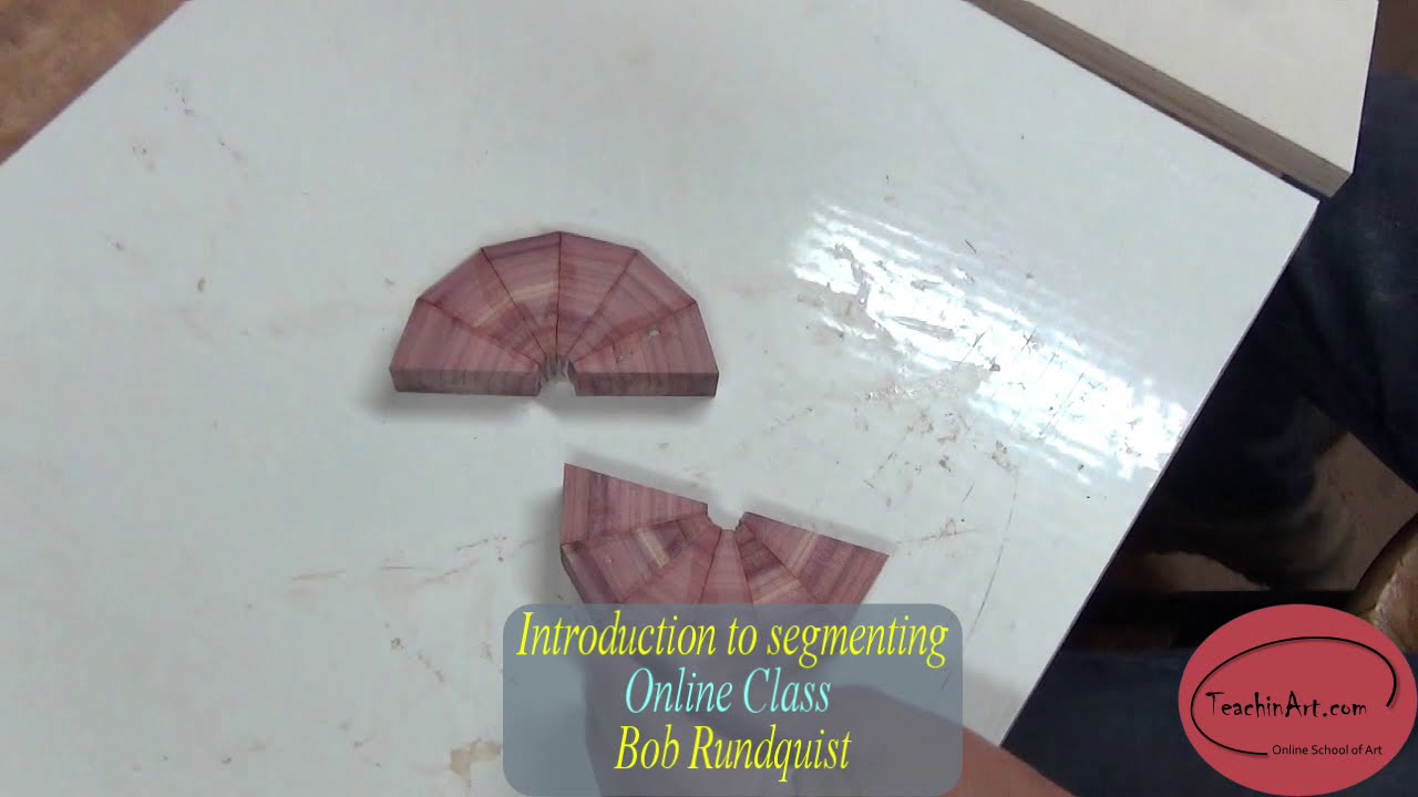 Wood segmenting - Cut and glue with precision | TeachinArt - YouTube